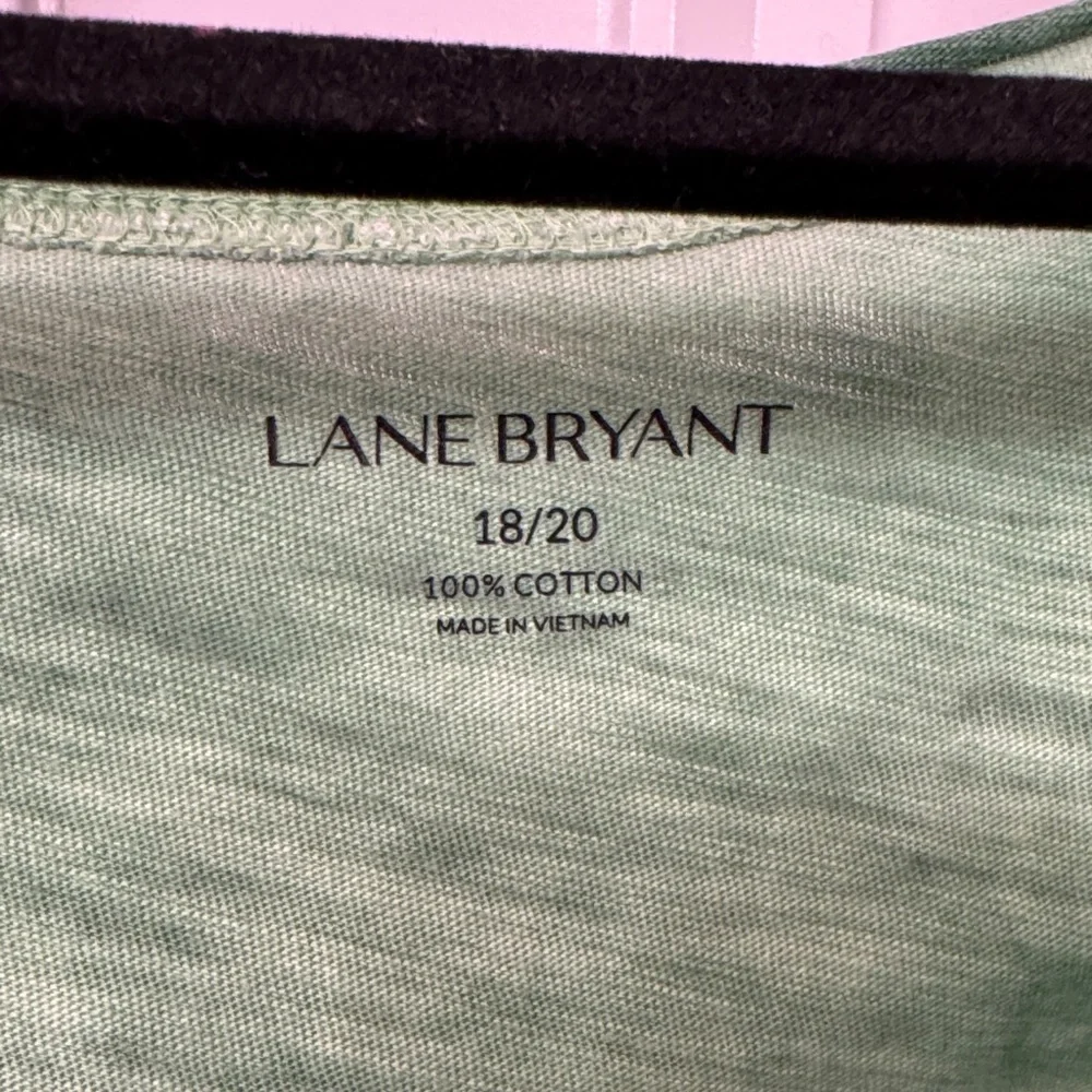 Lane Bryant | Tops | Lane Bryant Green Short Sleeve Tee | Poshmark